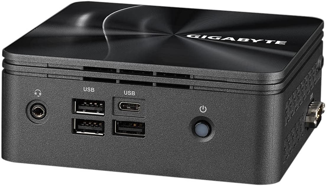 Gigabyte BRIX GB-BRR7H-4800-BWUS Ultra Compact PC Kit (AMD Barebone AMD, Include AMD RYZEN R7-4800U CPU)