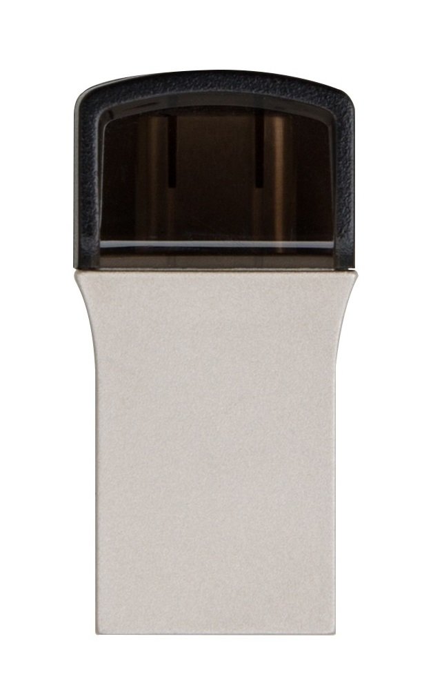 Transcend 64GB JetFlash 890S OTG Flash Drive with USB3.1 and USB Type-C Connectors