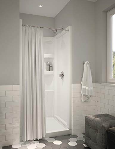 Delta Faucet ProCrylic 36 x 36 Center-Drain Shower Base, High-Gloss White B78615-3636-WH