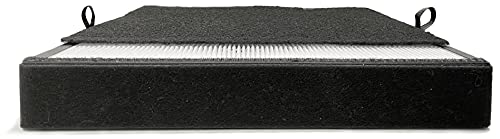 Nispira True HEPA Filter Replacement Compatible with Breathe 45i Flex Air purifier. Compared to Part B4-Fresh FL40-Silver-Carbon B4-Odor, 1 Pack