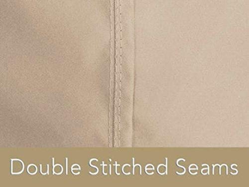 Covermates Chiminea Cover β Weather Resistant Polyester, Adjustable Drawcord, Elastic Hem, Grill and Heating-Khaki