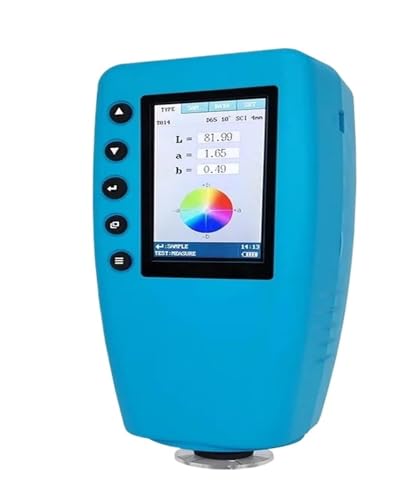 Colorimeter, Portable High-Precise Digital Color Analyzer with Color Screen Display for Lab Testing and Color Matching for Coating Printing(WR10QC)