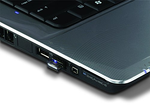 TRENDnet Low Energy Micro Bluetooth 4.0 Class I USB 2.0 with Distance up to 100Meters/328 Feet. Compatible with Win 8.1/8/7/Vista/XP Classic Bluetooth, and Stereo Headset, TBW-106UB