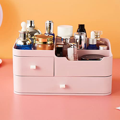 FIZZOQI Large-Capacity Storage Rack Multi-Functional Drawer Cosmetics Storage Rack Lady Lipstick Skin Care Products Storage Rack Eyebrow Pencil Jewelry Storage Rack