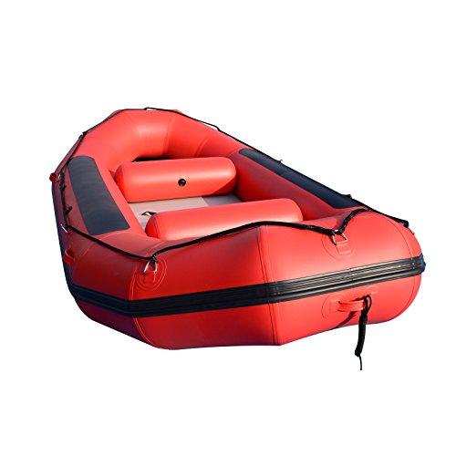 BRIS 1.2mm 13ft Inflatable White Water River Raft Inflatable Boat FloatingTubes