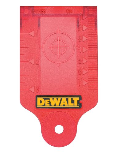 DEWALT Laser Target Card For Rotary Lasers (DW0730)