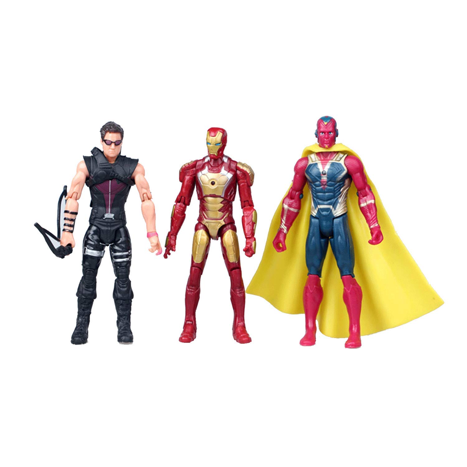 POIUYT Super Hero Series Exclusive Figure Set, 10 Collectible 6.7-Inch Action Figures