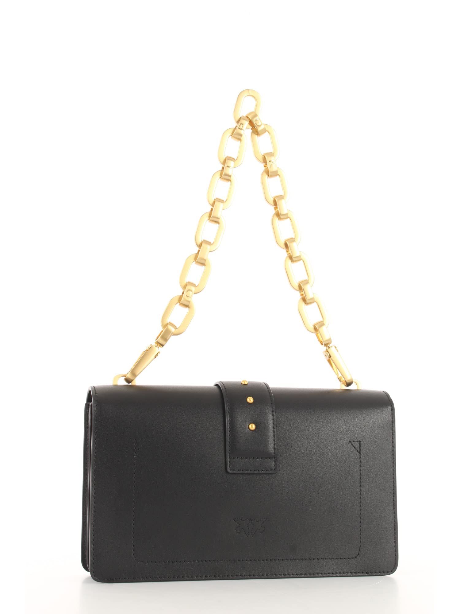 Pinko 1P22AN.Y7GK Z99 NERO LIMOUSINE Leather Goods Bag Woman, Black, Onesize