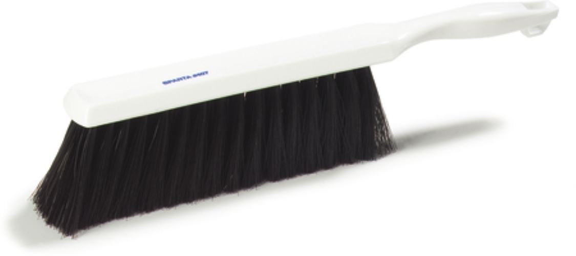 SPARTA 4048100 Flo-Pac Plastic Handle Counter/Bench Brush, Polyester Bristles, 8" Brush Length, 13" Overall Length