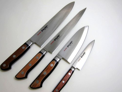 Houcho.com Suisin Inox Western-Style Knife Series, Genuine Sakai-Manufactured, Inox Steel 6.5" (165mm) Deba Knife