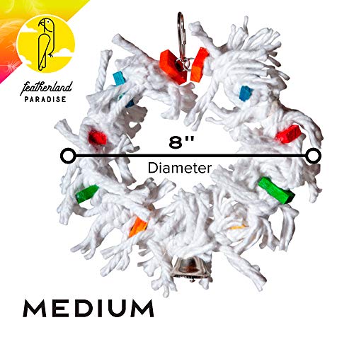 Supreme Cotton Wreath 8" dia.