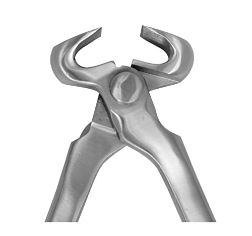 Equinez Tools 14In Race Track Hoof Nipper Vanadium Steel Farrier Tool in Dull Finish
