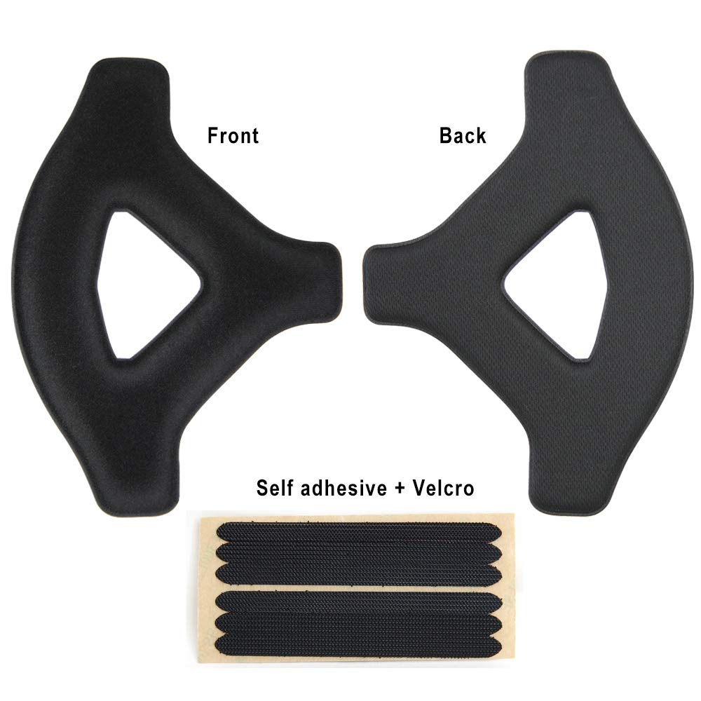 VRbrother Newer Version Head Pad for Oculus Quest VR Gravity Pressure Balance Cushion head Pad can reduce head pressure enjoying Virtual reality game ，head strap pad is made black sponge