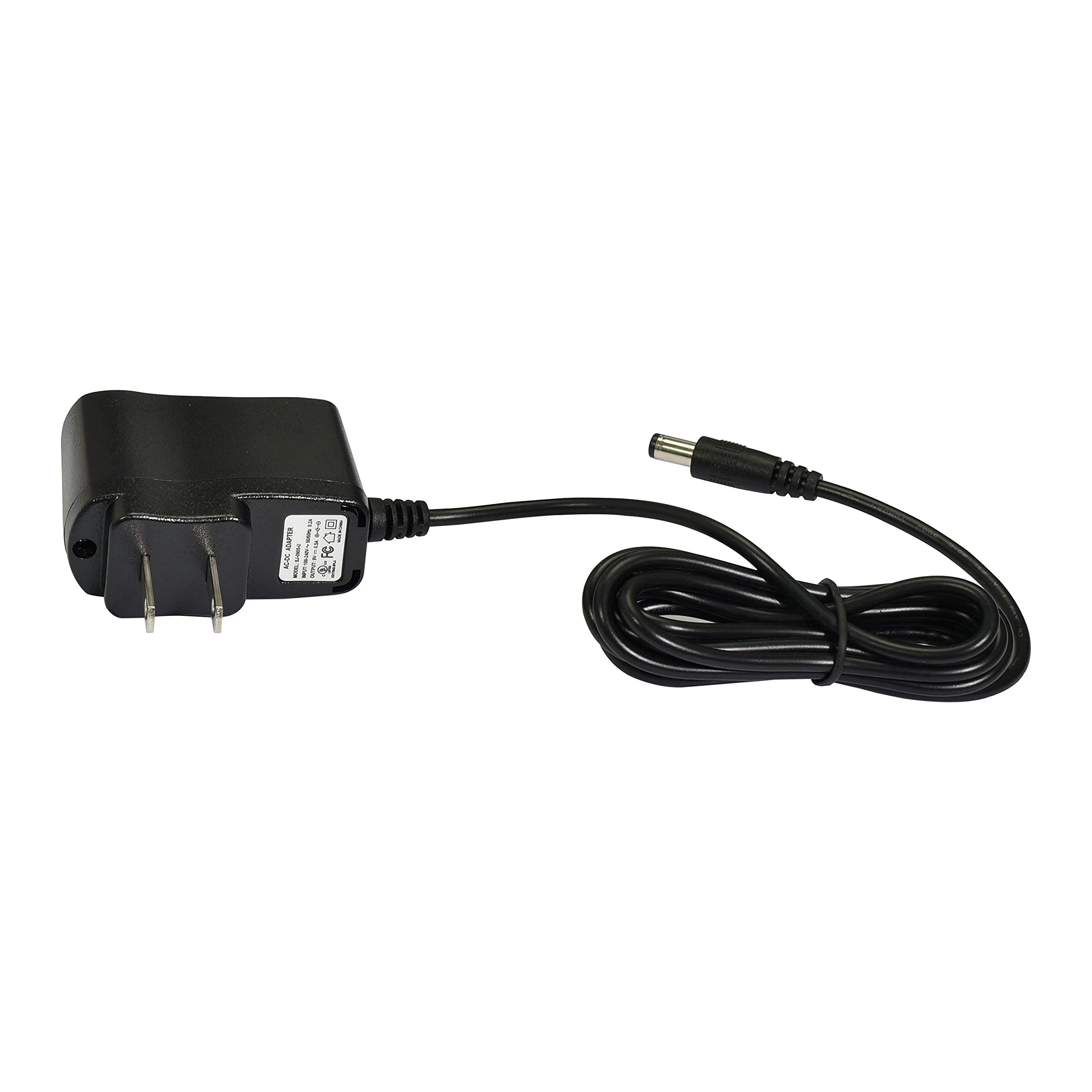 VSN 9V 500mA DC Power Supply for Electric Guitar Effects Pedals Center Negative,Guitar Pedal Power Supply,Compatible for Most Effect Pedals