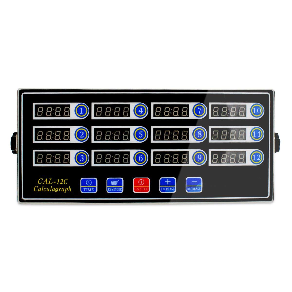 Commercial Restaurant Kitchen Timers 12 Channel Digital Cooking Timers Multiple for Restaurant Home Kitchen