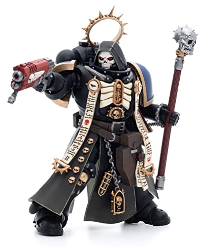 HiPlay JoyToy Warhammer 40K Ultramarines Primaris Chaplain Brother Varus 1:18 Scale Collectible Action Figure