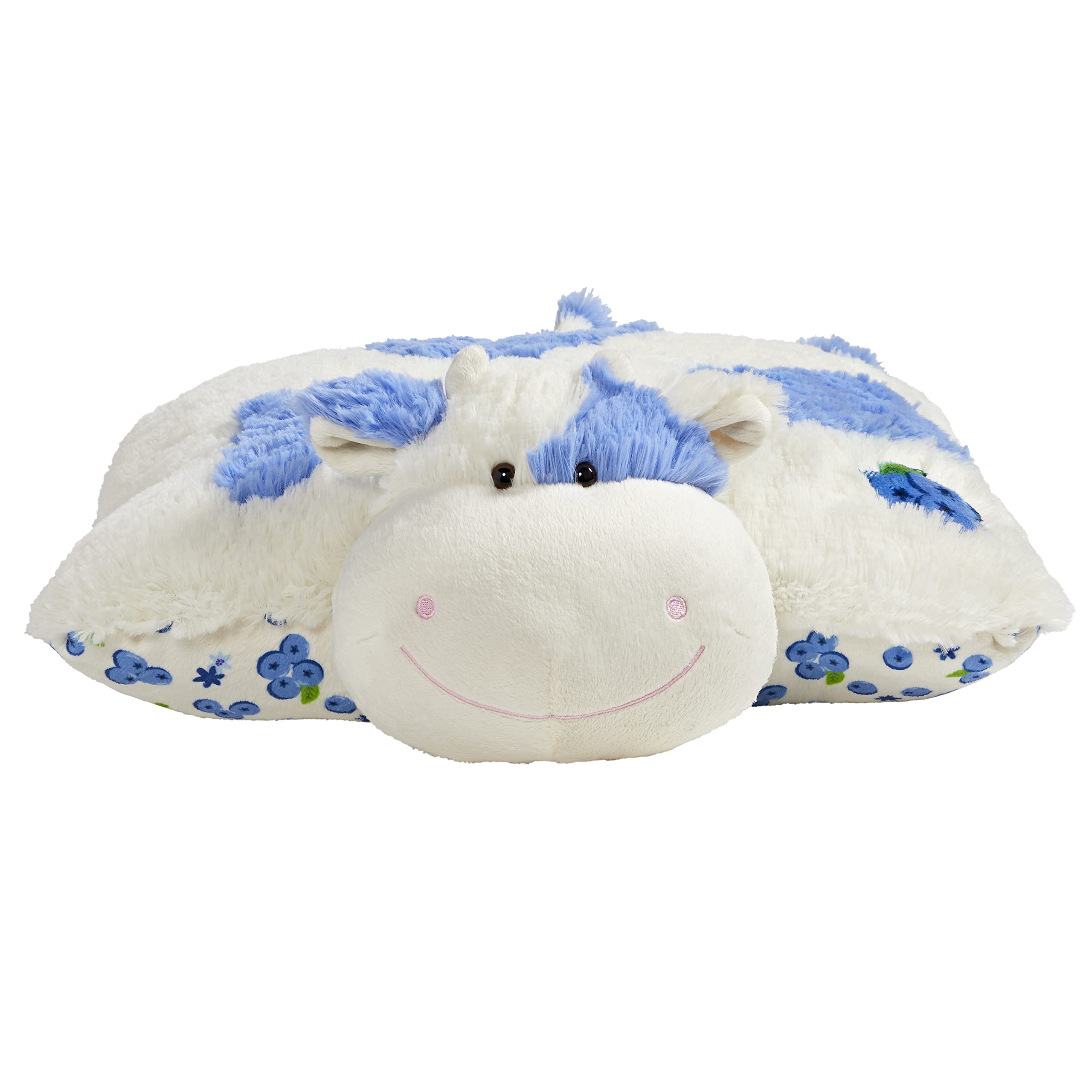 Pillow Pets Sweet Scented Blueberry Cow Stuffed Animal Plush Toy