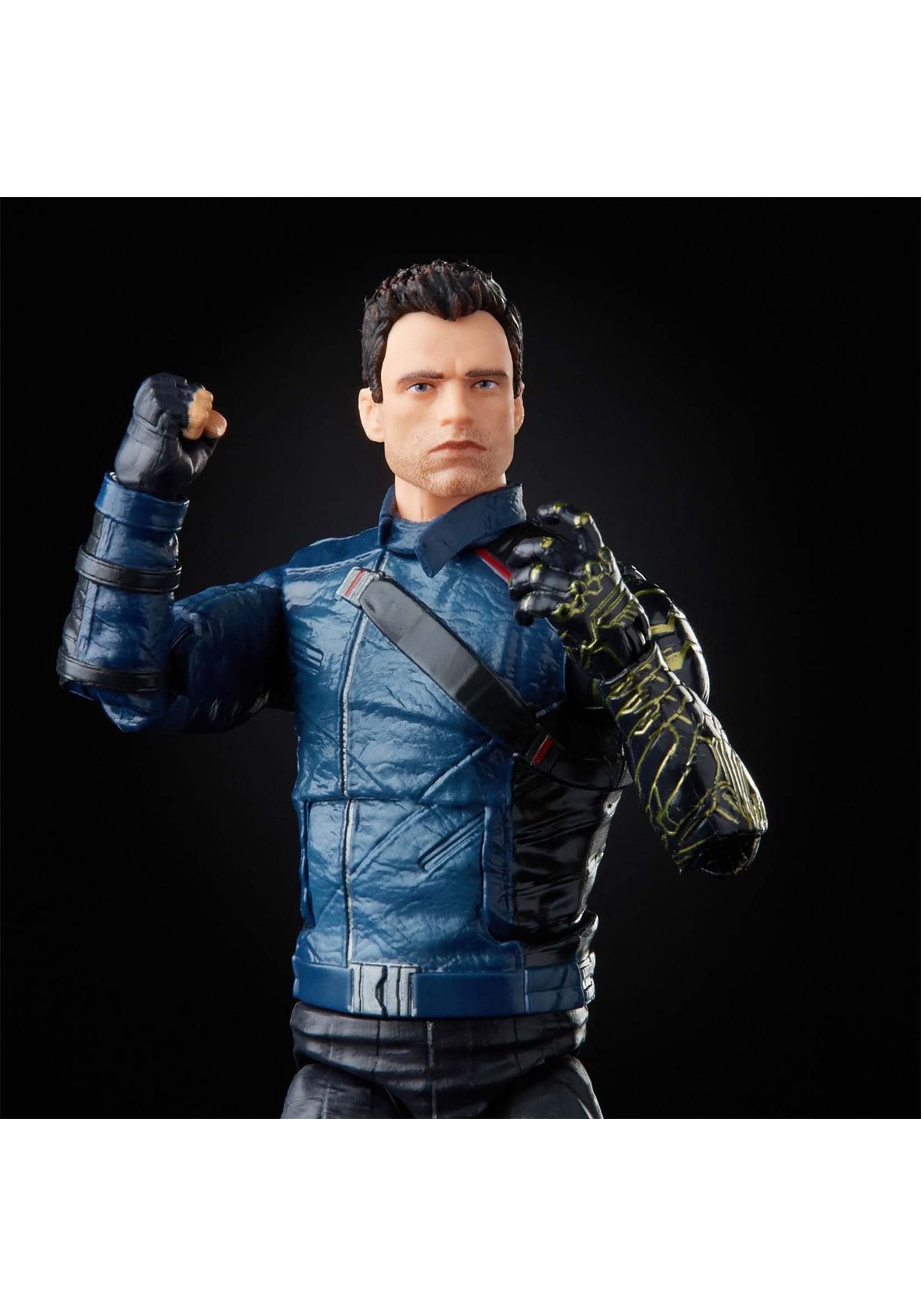 Marvel Legends Series Avengers 6-inch Action Figure Toy Winter Soldier, Premium Design and 2 Accessories, for Kids Age 4 and Up