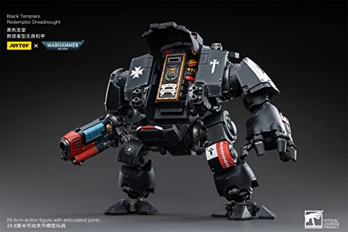 HiPlay JoyToy Warhammer 40K Black Templars Redemptor Dreadnought 1:18 Scale Collectible Action Figure