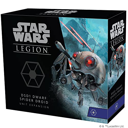 Star Wars: Legion DSD1 Dwarf Spider Droid Unit Expansion - Tabletop Miniatures Game, Strategy Game for Kids and Adults, Ages 14+, 2 Players, 3 Hour Playtime, Made by Atomic Mass Games