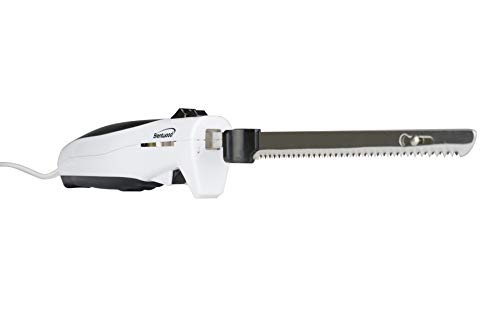 Brentwood Electric Carving Knife, 7-inch, White