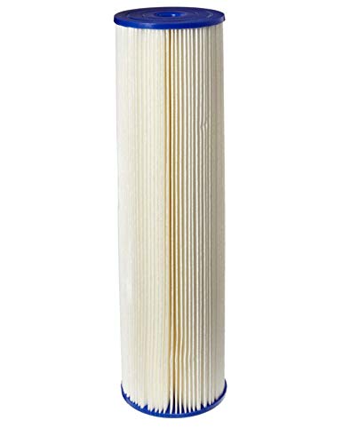 Compatible to ECP5-20BB Pleated Cellulose Polyester Filter Cartridge, 20" x 4-1/2", 5 Microns