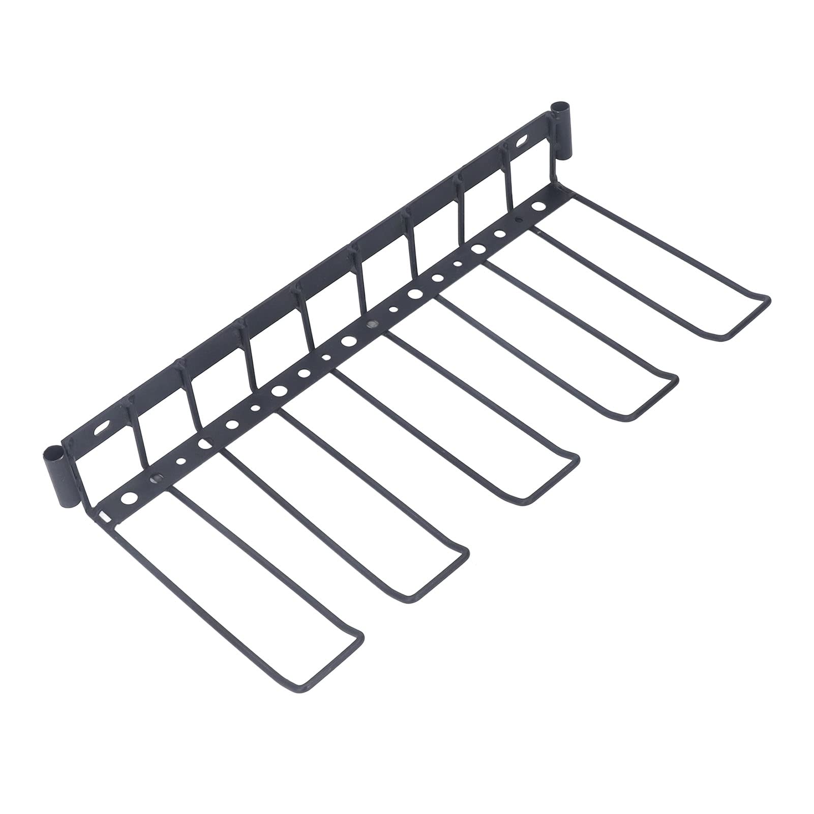 Deosdum Power Tool Organizer Rack, Alloy Steel Tools Storage Shelf Wall Mount Storage Rack Garage Tool Holder, Holds 4 Drills, for Home Garage Workshop
