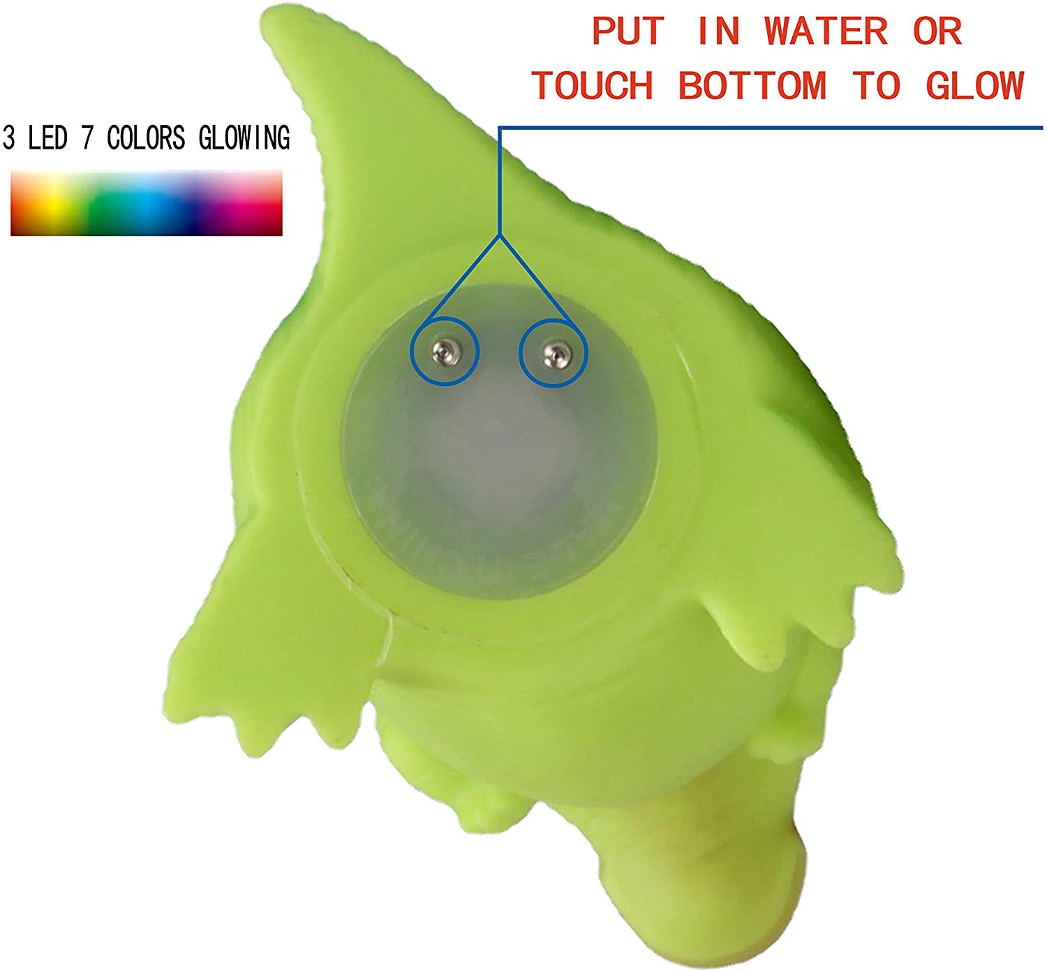 JOYIN 6 Pieces Pre-Filled Easter Eggs with Floating Dinosaur Bath Toys Luminous Easter Egg Hunt Easter Theme Party Favors