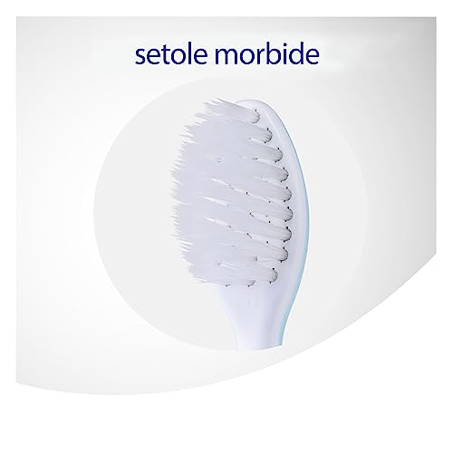 meridol Toothbrush Gum Protection Gentle Double Pack, Gentle Cleaning of Teeth on The Gum Seam