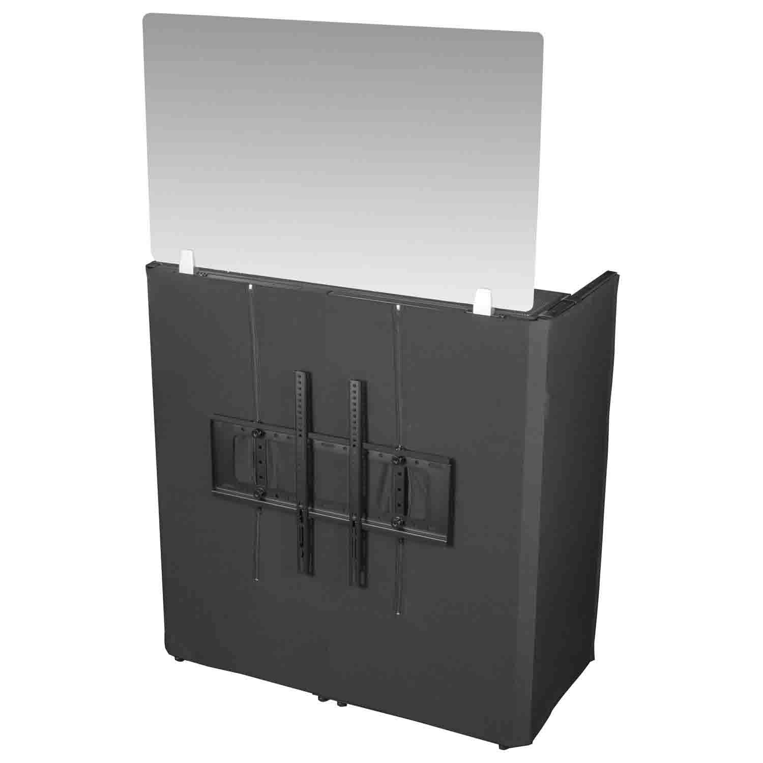 Odyssey DJBOOTHM46 Media DJ Booth with 46-Inch Flat Screen Monitor Mount