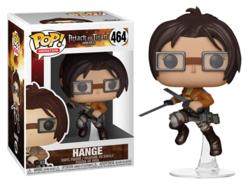 POP Attack on Titan Hange Zoe Funko Pop Vinyl Figure Bundled with Compatible Pop Box Protector Case Multicolored 3.75 inches