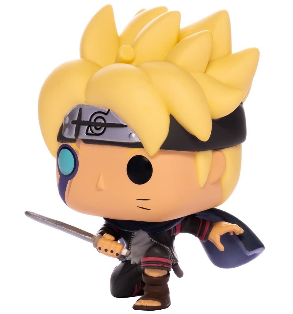 POP Boruto: Naruto The Next Generation - Boruto with Marks Funko Vinyl Figure (Bundled with Compatible Box Protector Case) Multicolor 3.75 inches