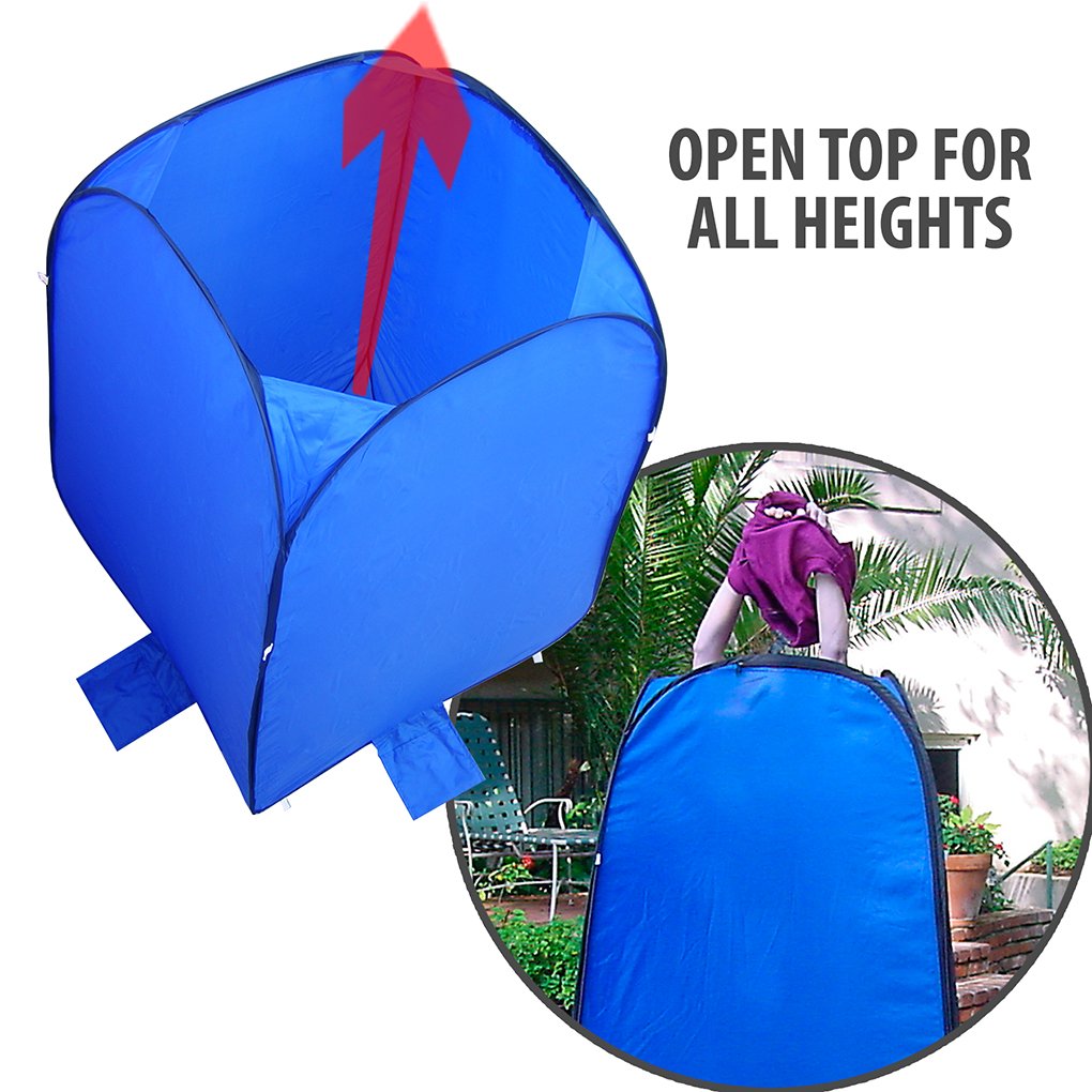 MYDEAL PRODUCTS Pop-Up Room in a Bag Instant Portable Changing Room with Steel Frame Weather-Resistant Material for Photo Studios On-Set Video Shoots Models! Includes Tie-Down Kit and Cleaning Cloth