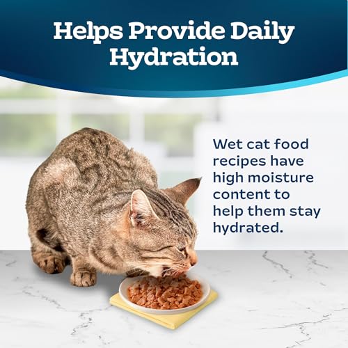 Blue Buffalo Tastefuls Wet Cat Food Morsels, Made with Natural Ingredients | Tuna, 3-oz. Cans (24 Count)