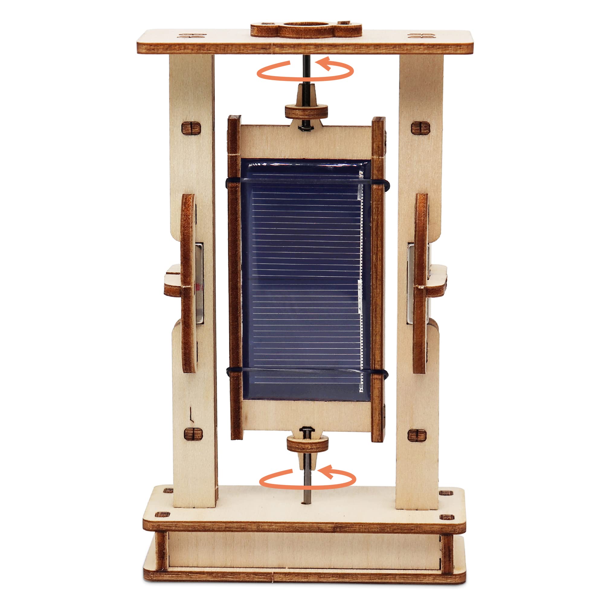 STEM Solar Engine Motor Science Model Building Kit Physical Experiment Magnetic Mendocino Educational Hobby Toy for Kids & Adults Including Solar Panels with Soldered Coils,Strong Magnets and More