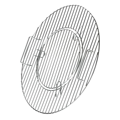 VEVOR 21 inch 22 inch, Round Grates Kettle Charcoal Grill Replacement Parts for Outdoor Cooking, Barbecue Camping, Picnic, Backyard, Silver