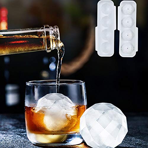 Ice Cube Trays , Tray Balls, Ice Moulds Ice Cube Maker Plastic Ice Tray Ice Ball Mould Long Ice Cube Tray Plastic Ice Cube Tray Ice Cube Trays Large Plastic Ice Cube Trays White,A (Color : White, Si