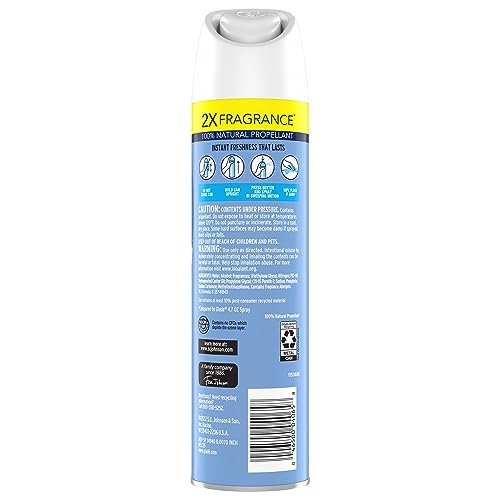 Glade Air Freshener Odor Fighting Room Spray, Clean Linen, 8.3 oz, 6 Count