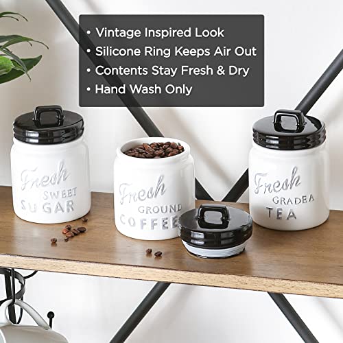 DII Kitchen Accessories Collection Ceramics, Cookie Jar, Blue
