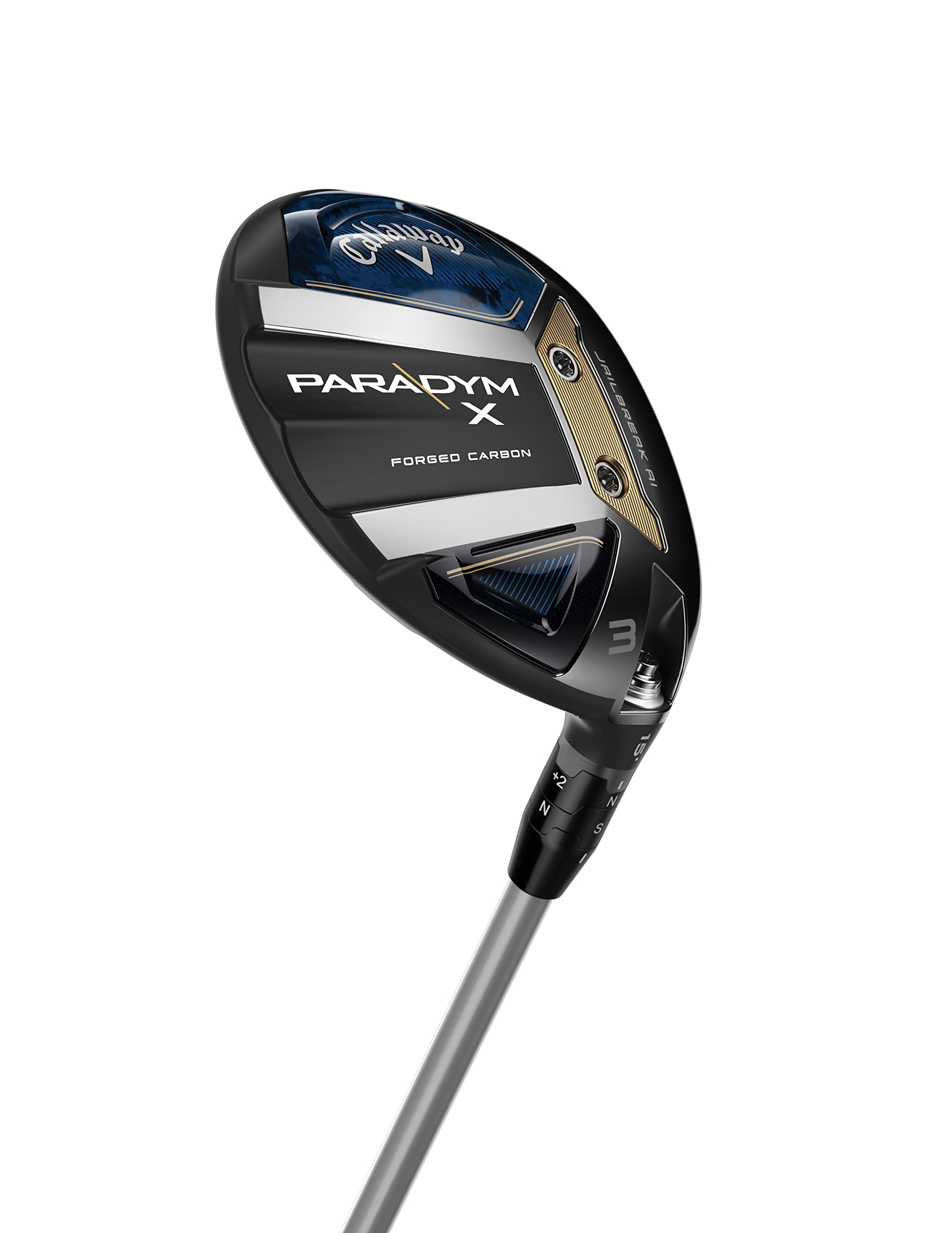 Callaway Golf 2023 Paradym X Fairway Wood (Right Hand, Hzrdus Silver 60G Shaft, Stiff Flex, 3 Wood)