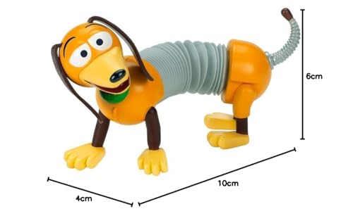 Mattel Toy Story 4 Slinky Figure, 4.4 in Tall, Posable Character Figure for Kids 3 Years and Older