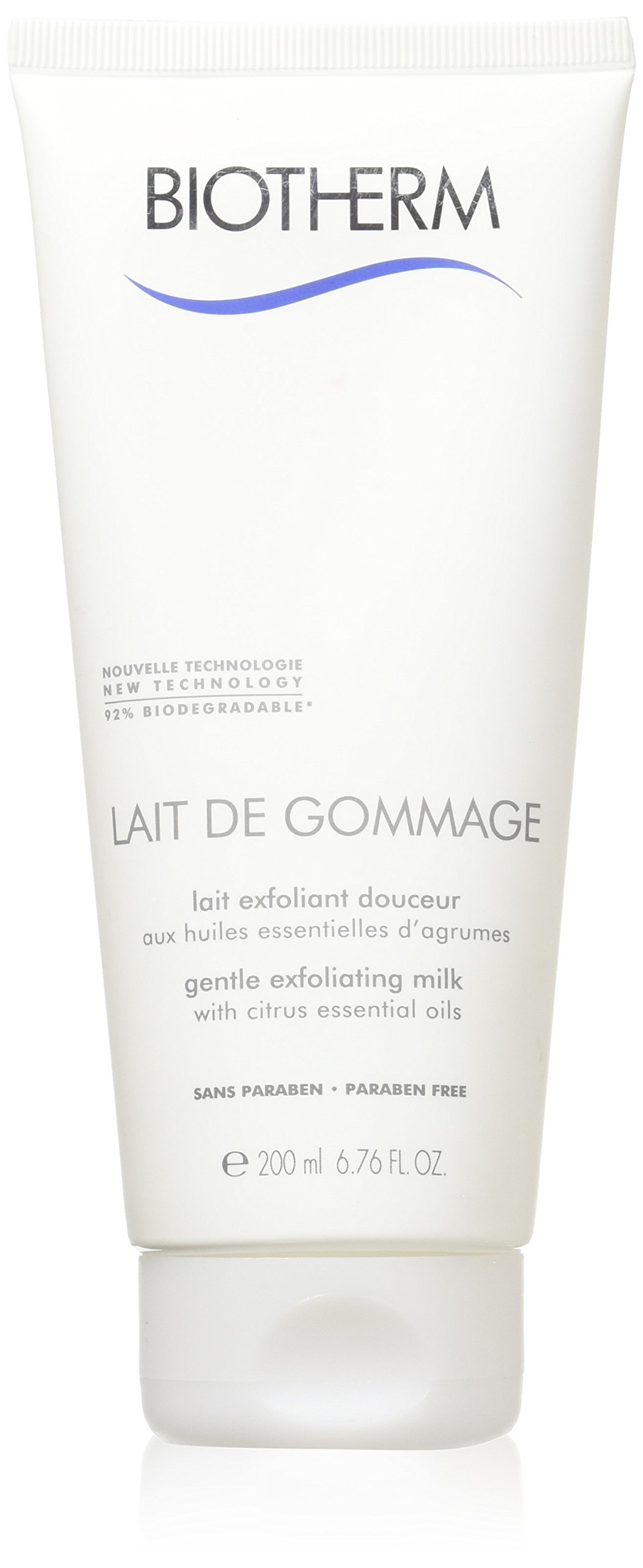 Biotherm Gentle Exfoliating Milk Cleanser for Unisex, 6.76 Ounce
