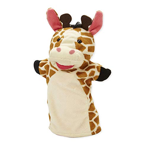 Melissa & Doug Zoo Friends Hand Puppets Puppets and Theaters Themed Puppet Sets 3+ Gift for Boy or Girl