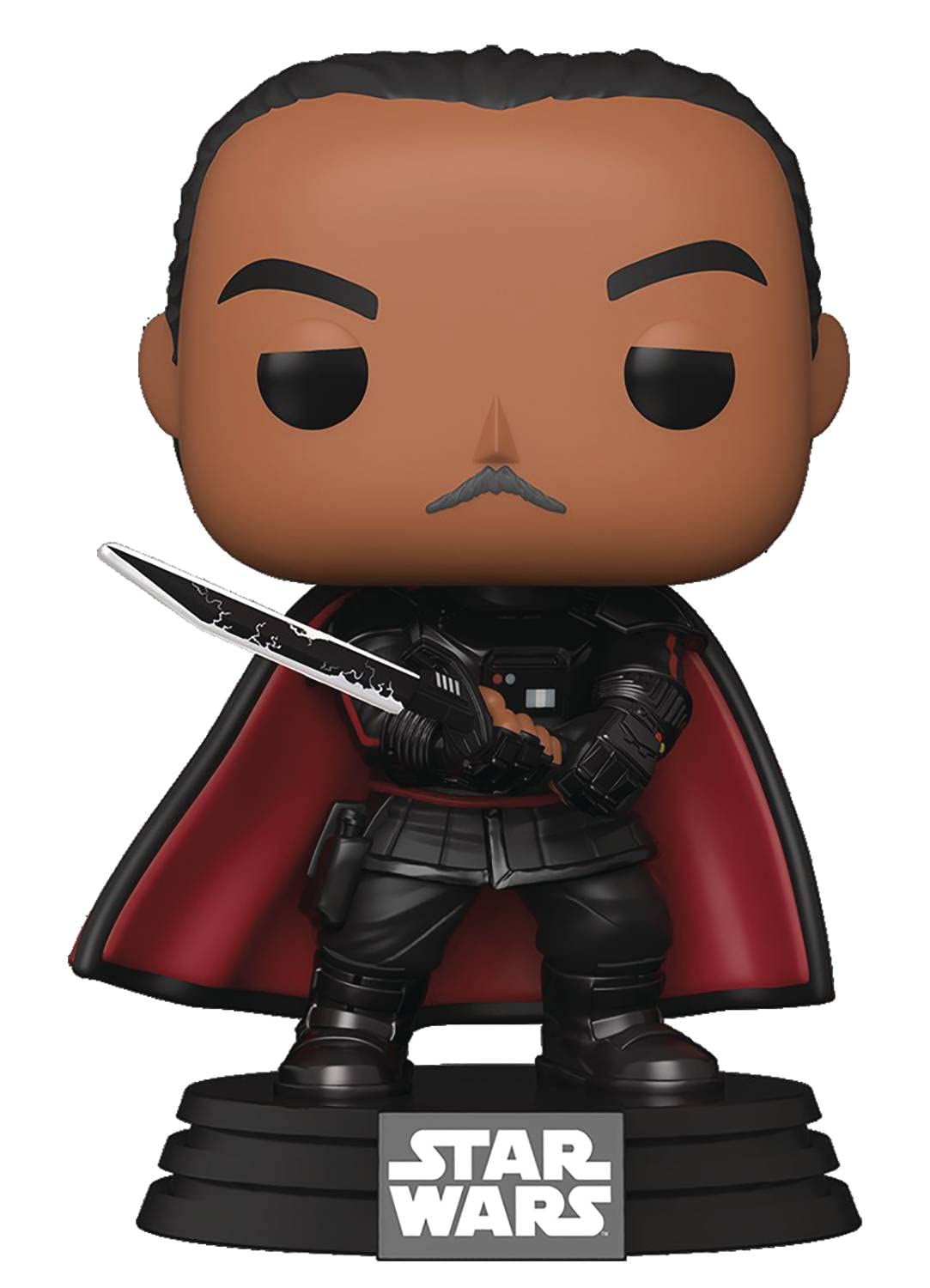 POP Star Wars: The Mandalorian - Moff Gideon with Darksaber Funko Pop! Vinyl Figure (Bundled with Compatible Pop Box Protector Case), Multicolor, 3.75 inches