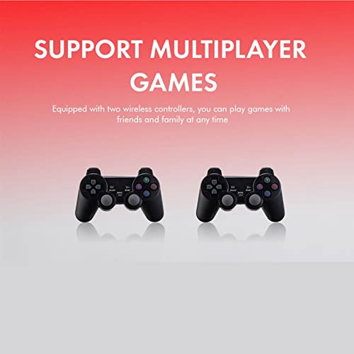 N-Game Stick, Wireless Retro Game Console, 2023 New Game Console, New Game Stick Lite 2023 Best Childhood Memories, Built in 20000+ Games, 9 Classic Emulators with 2×Wireless (M9 128G (41000+ Games))