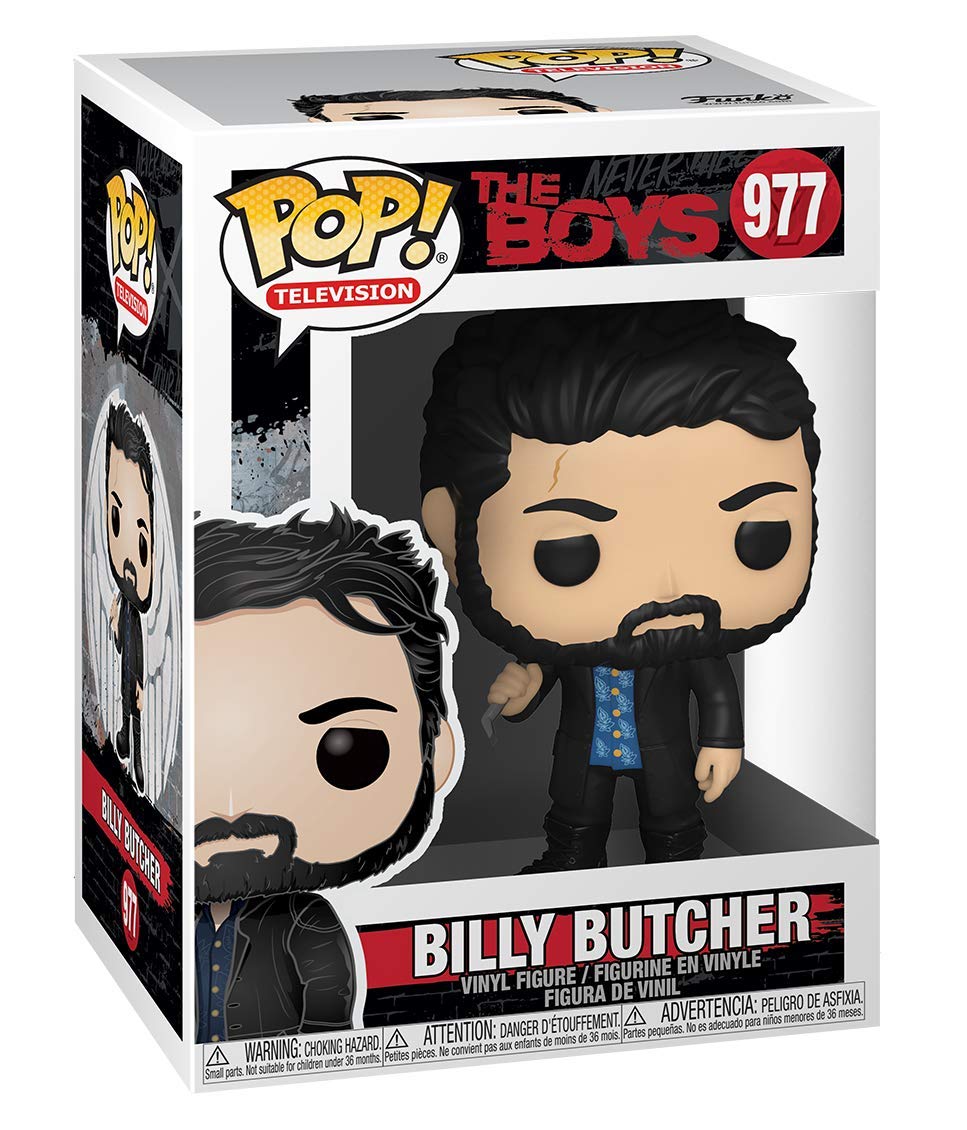 POP The Boys - Billy Butcher Funko Vinyl Figure (Bundled with Compatible Box Protector Case), Multicolored, 3.75 inches
