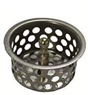 EZ Travel Collection Mini RV Motorhome Sink Strainer (Stainless Steel)