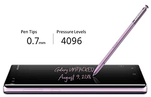 F-TECH Note 9 Stylus Pen (WithBluetooth) Replacement for Samsung Galaxy Note 9 N960 All Versions Stylus Touch S Pen with Tips/Nibs (Purple)