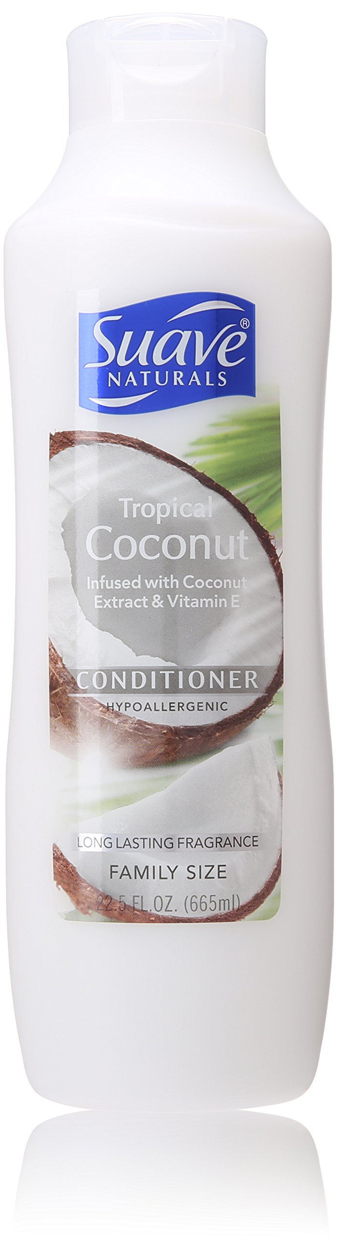 Suave Naturals Tropical Coconut Conditioner - 22.5 fl oz bottle