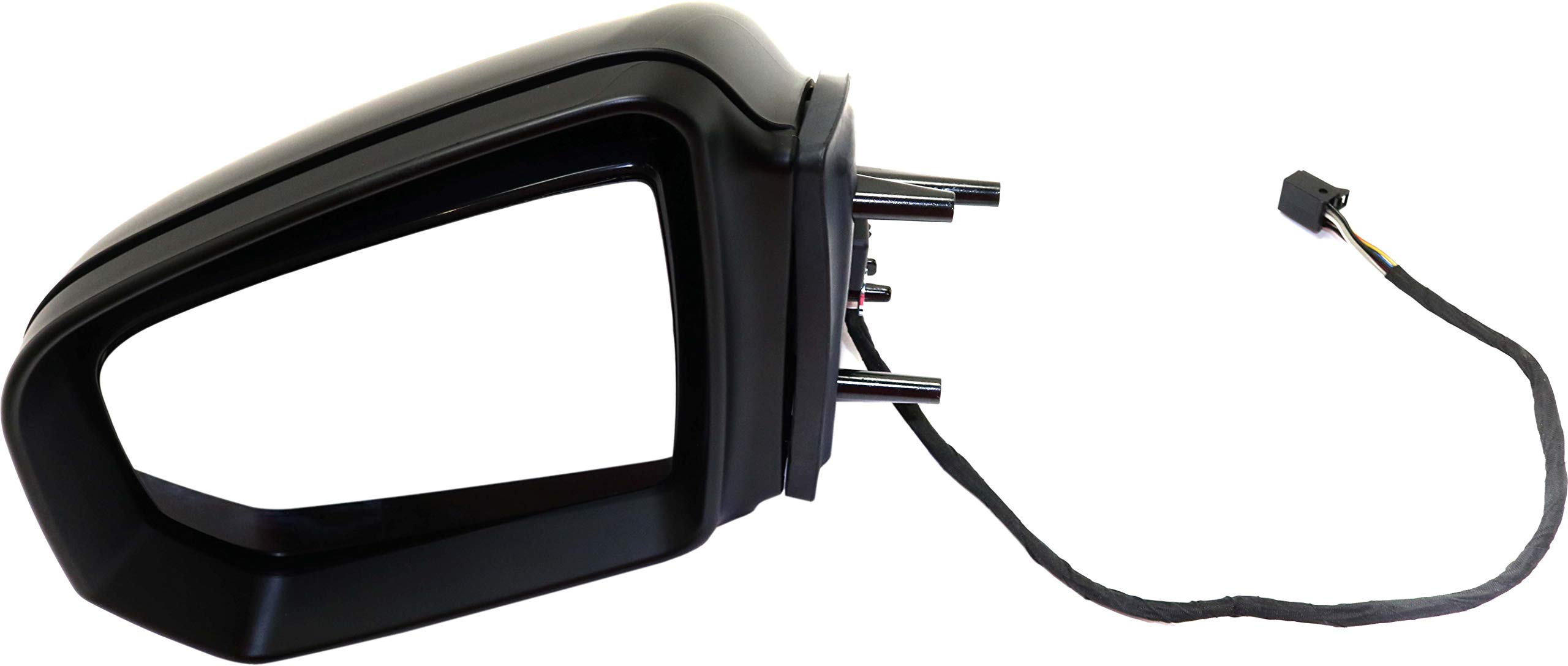 Kool Vue Driver Side Power Heated Mirror for Mercedes Benz ML350 GL450 GL550 ML550 ML63 AMG 2009-2010 Manual Fold With Signal Light & Puddle Lamp; Without Memory Paintable